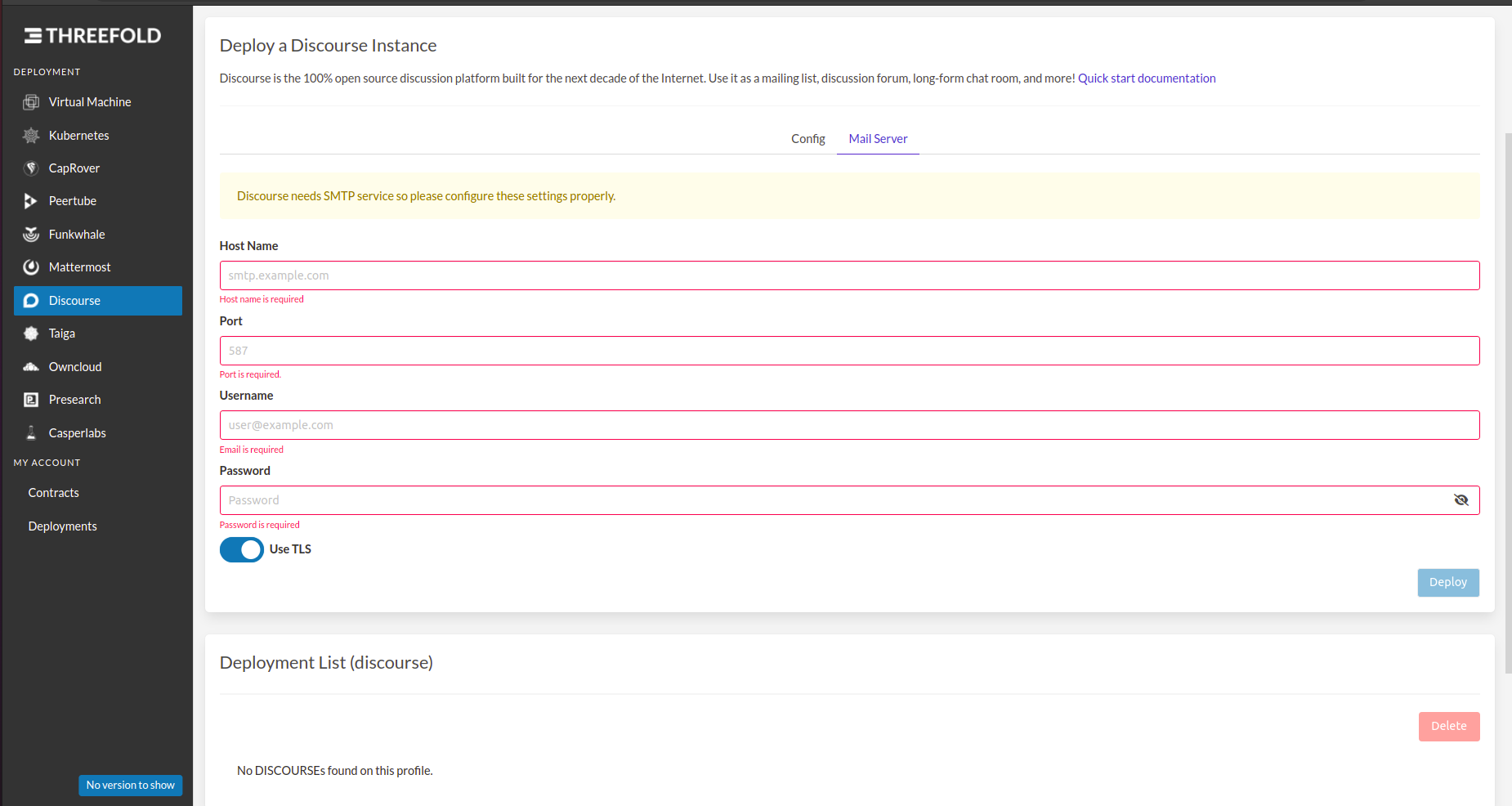 Discourse Verify Inputconfiguration Validation Not Work Correctly · Issue 795 