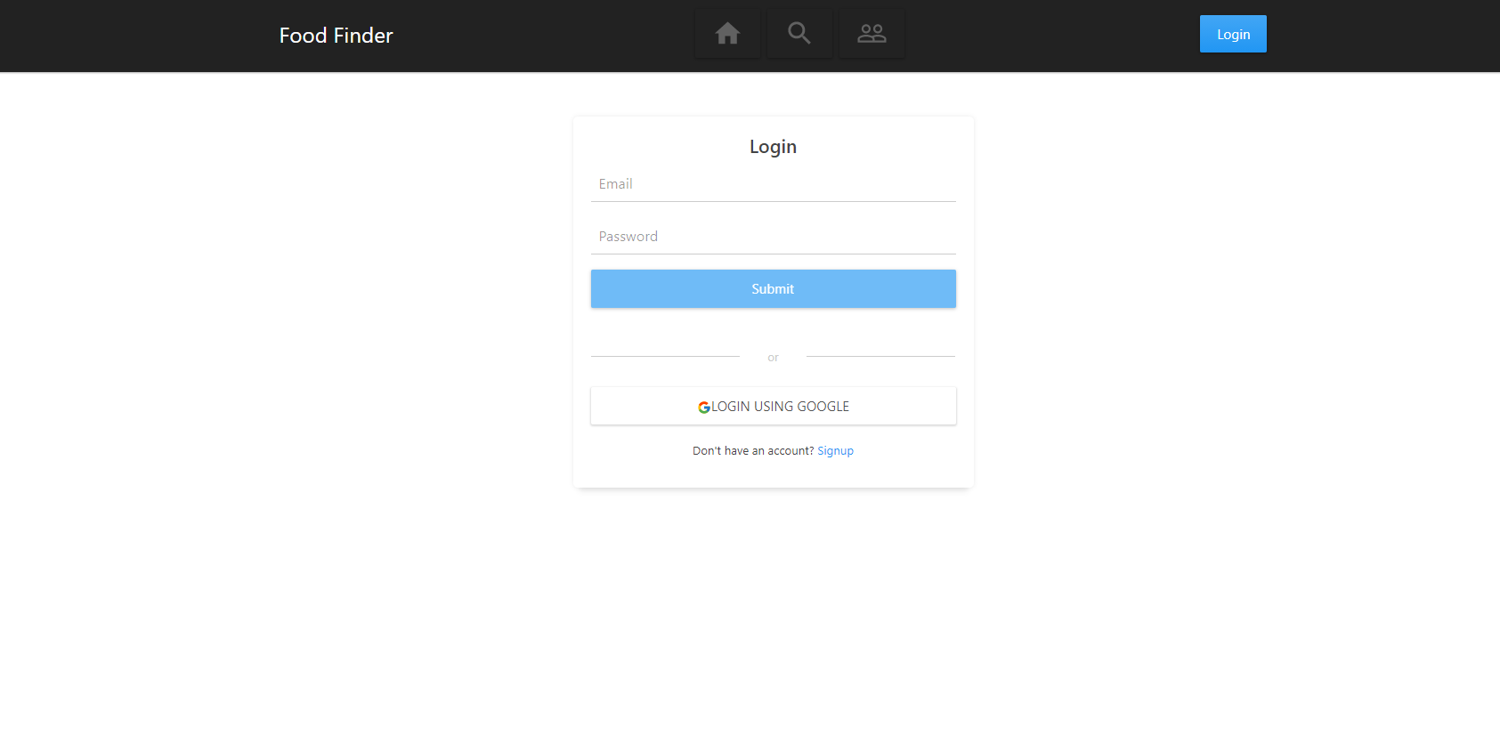 GitHub - anthonydo1/foodfinder: A web app designed to make finding restaurants and eating out ...