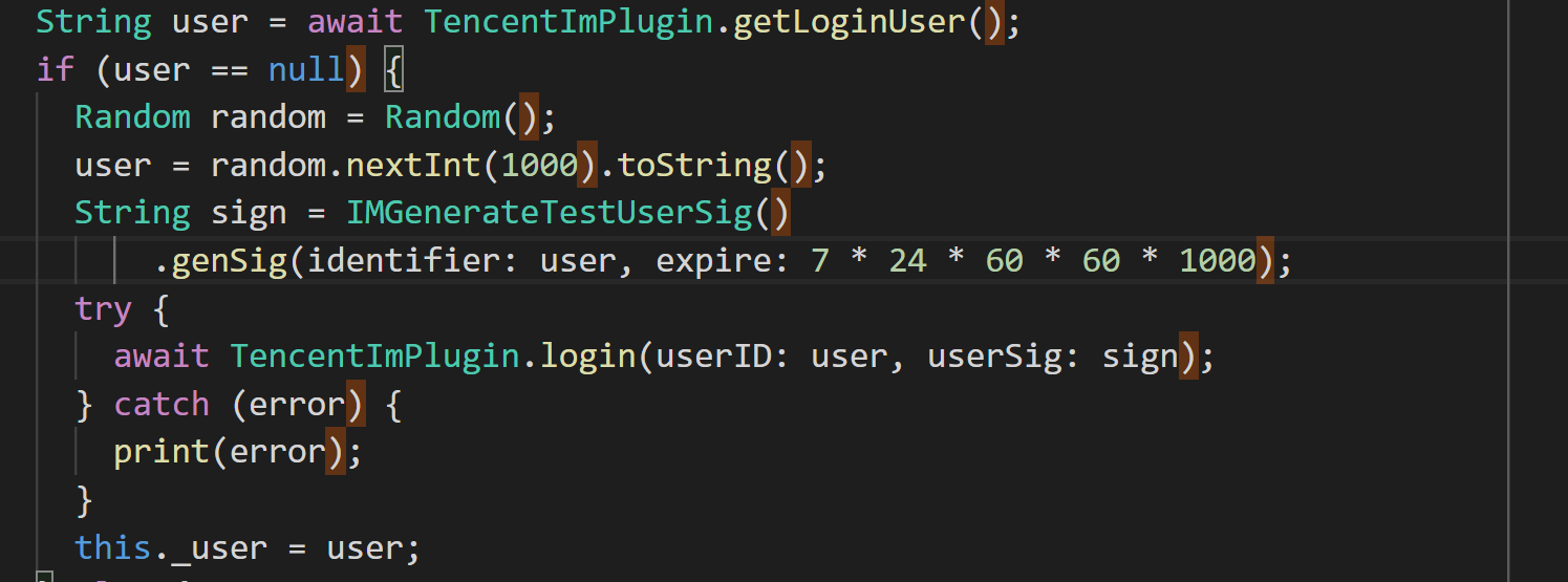 为什么每次启动apk之后获取到的user都是null呢 · Issue #123 · JiangJuHong/FlutterTencentImPlugin · GitHub