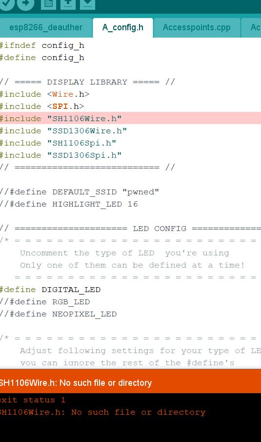 missing file directory · Issue #1053 · SpacehuhnTech/esp8266_deauther · GitHub