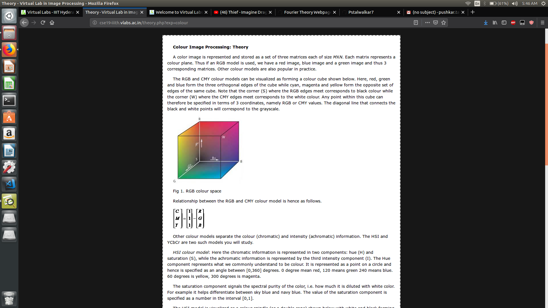 Colour Image Processing Theory Page Is Not Responsive · Issue 227 · Virtual Labs Archive
