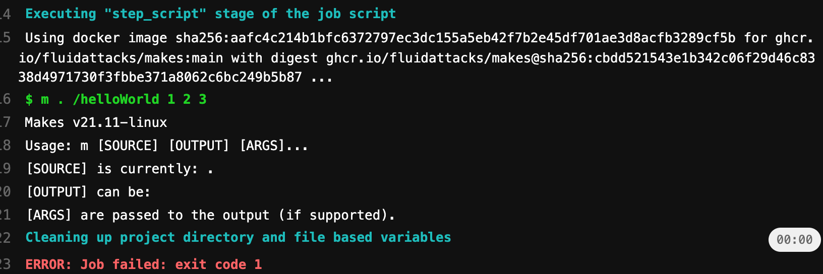 [documentation] [first time user feedback] GitLab example did not work for me · Issue #696 ...