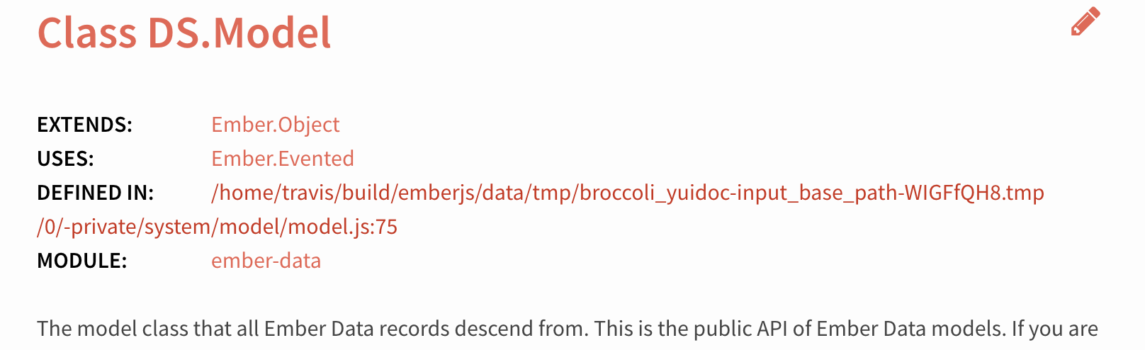 Ember Data 31 Paths Include The Ci Build Details · Issue 505 · Ember Learnember Api Docs · Github