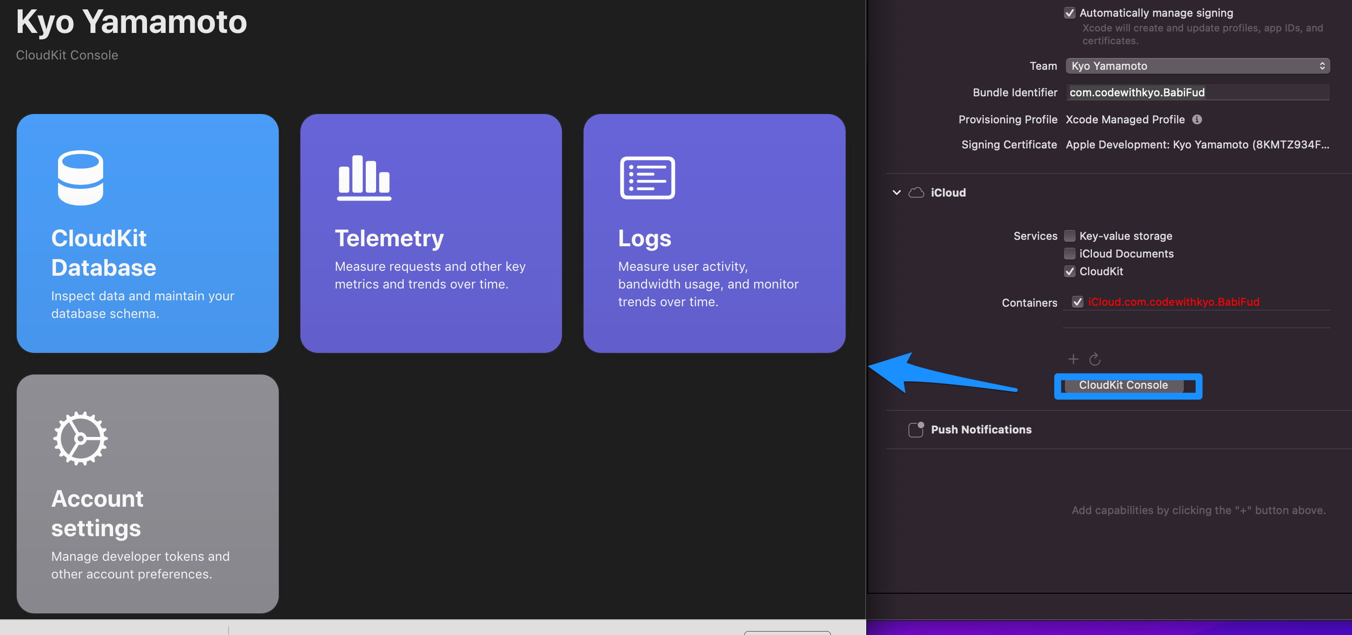 GitHub - YamamotoDesu/CloudKit: A Guide to CloudKit: How to Sync User Data Across iOS Devices