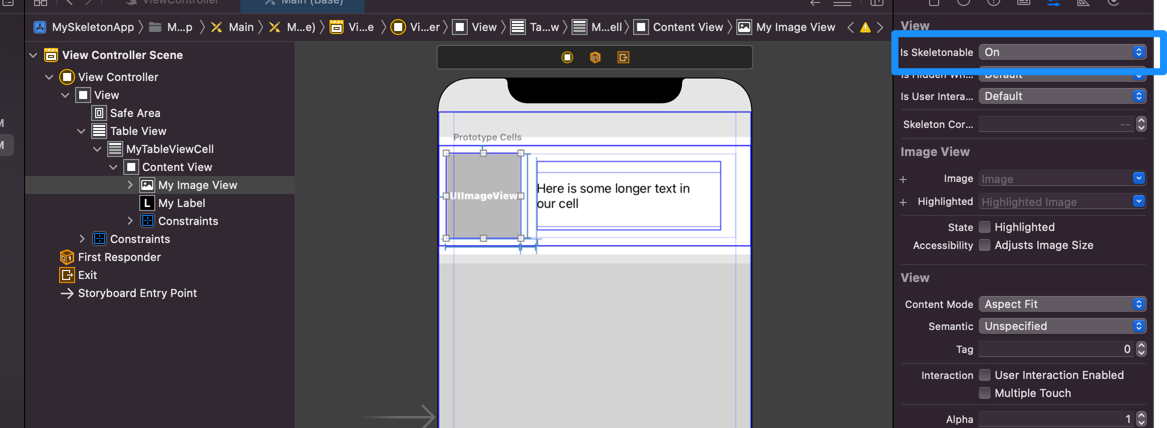 GitHub - YamamotoDesu/SkeletonAppDemo: Loading view to show users that something is going on.