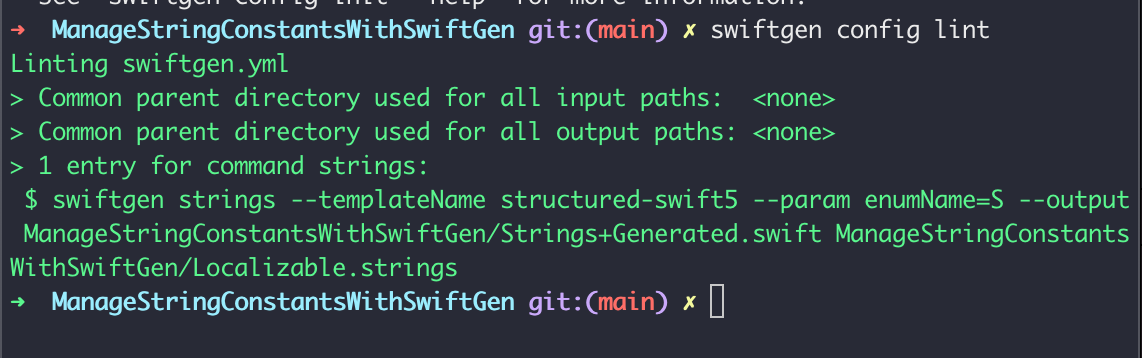 GitHub - YamamotoDesu/ManageStringConstantsWithSwiftGen
