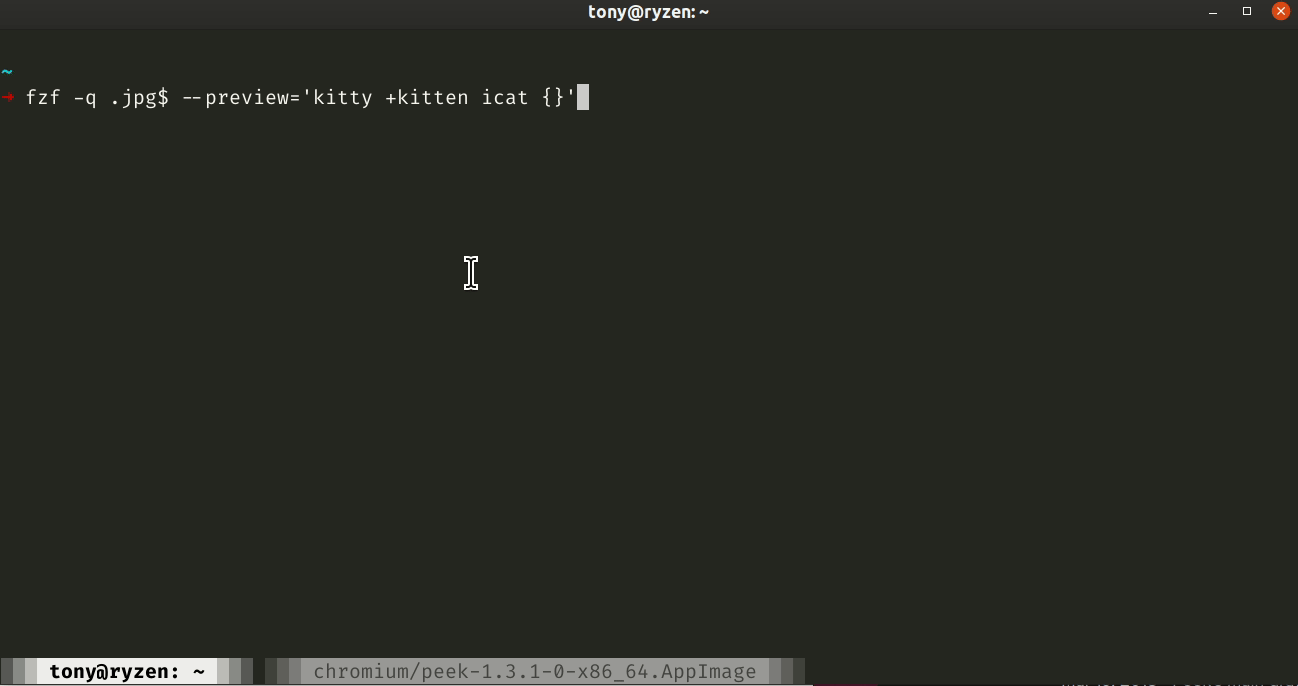 Feature request: Using icat in FZF preview window · Issue #2238 ...