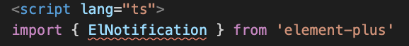 import { ElNotification } from 'element-plus' · Issue #703 · element-plus/element-plus · GitHub