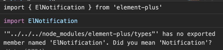 import { ElNotification } from 'element-plus' · Issue #703 · element-plus/element-plus · GitHub