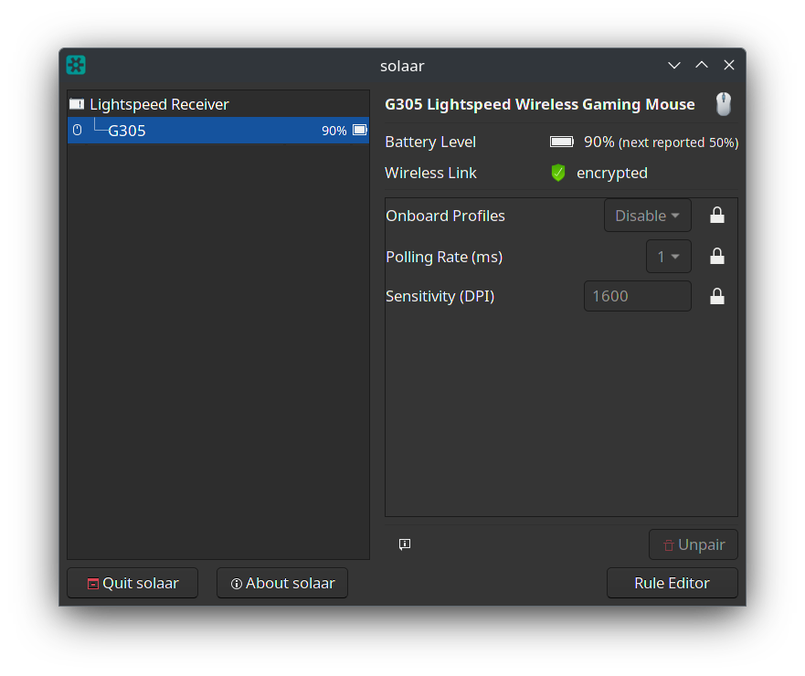 Mouse G305 - How to automatically disable the onboard profile? · Issue #2024 · pwr-Solaar/Solaar ...