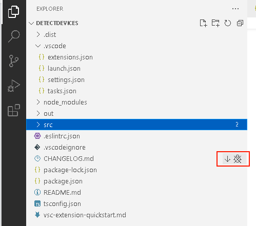 Alllow adding hover buttons to the default Explorer-tree view · Issue #156826 · microsoft/vscode ...
