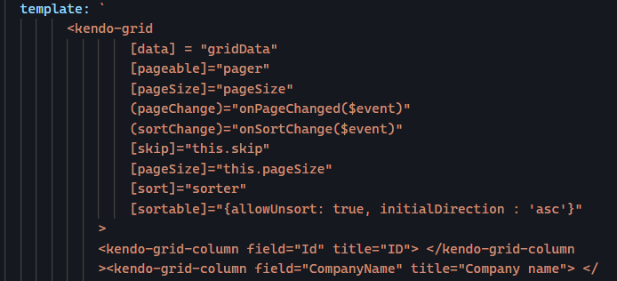 Grid Page size Dropdown stops raising pageChange events when Pager is bound to a getter property ...