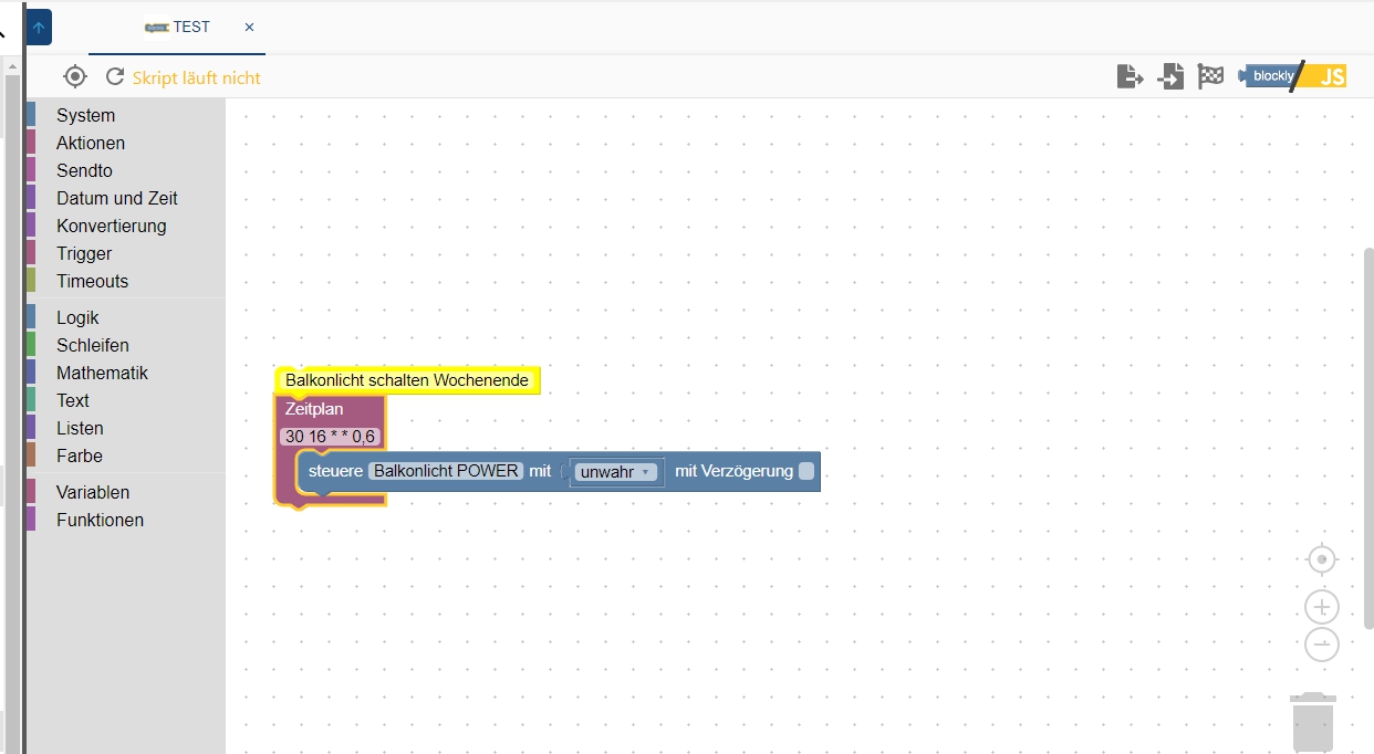 big timer issue !!! · Issue #310 · ioBroker/ioBroker.javascript · GitHub