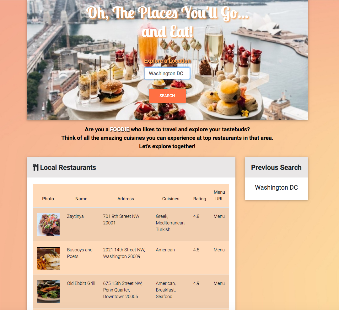 GitHub - conniepope/Project-1: Restaurant Finder App