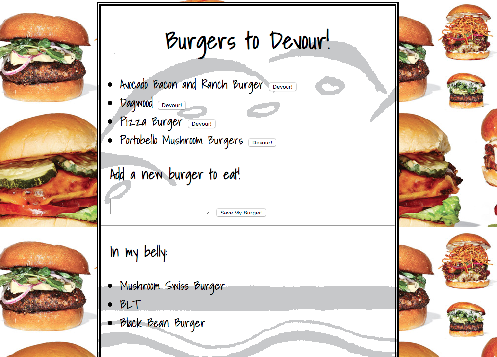 GitHub - conniepope/Burger-Logger