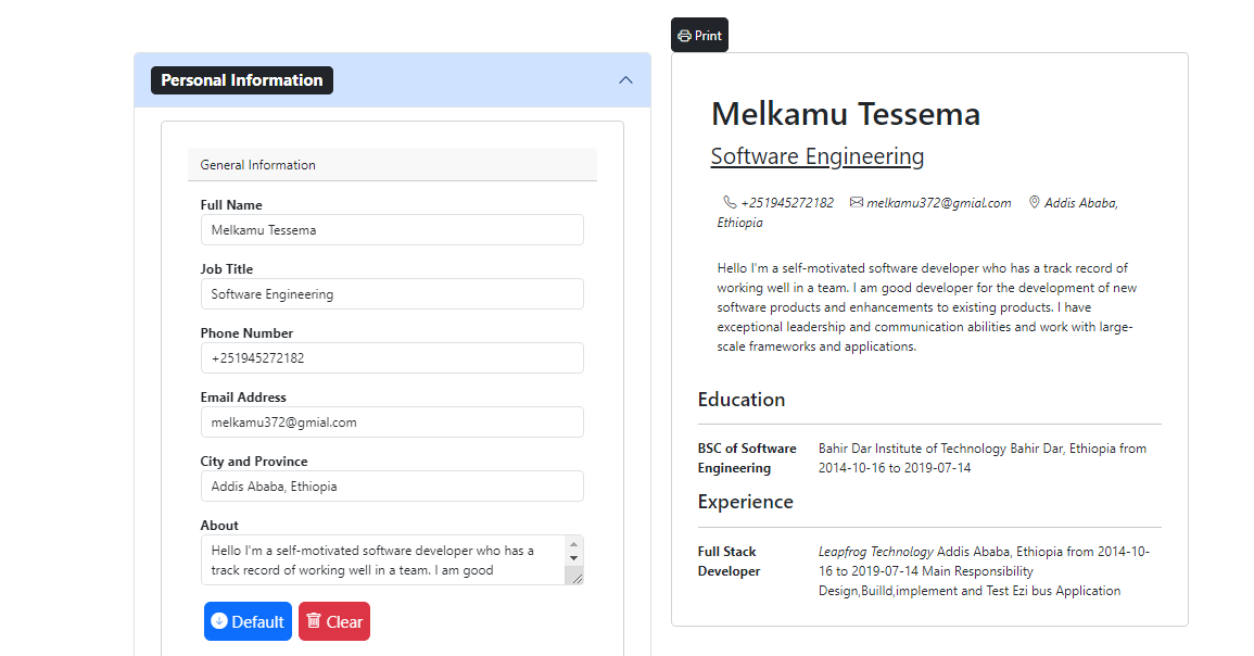 GitHub - melkamu372/CV-Application-generator: The main goal of this ...