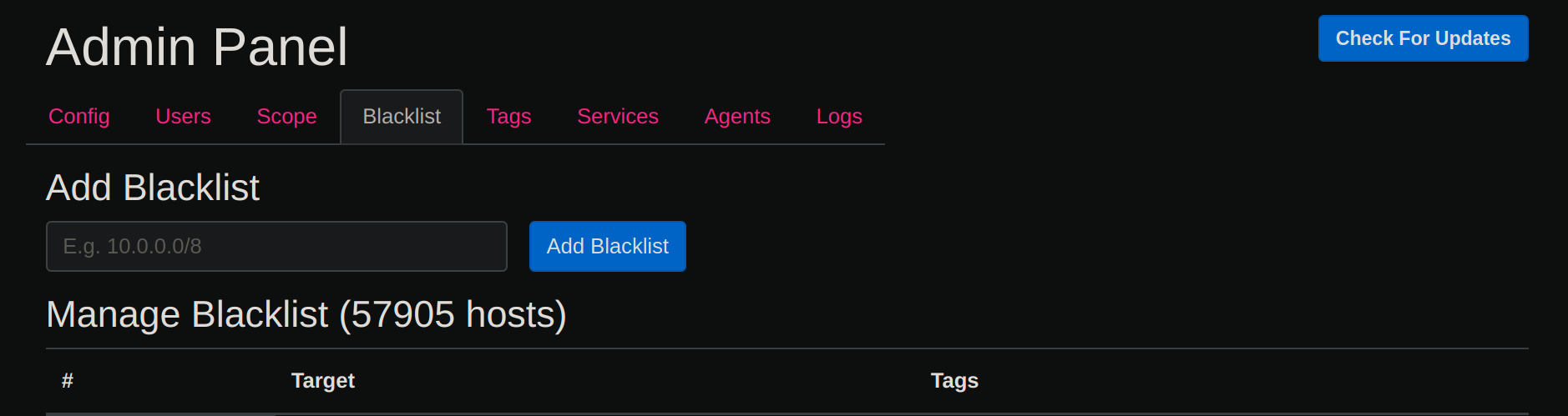 Add tags on import & multi-select · Issue #439 · natlas/natlas · GitHub
