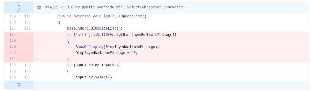 Changes to Terminal.cs? · Issue #4307 · FakeFishGames/Barotrauma · GitHub