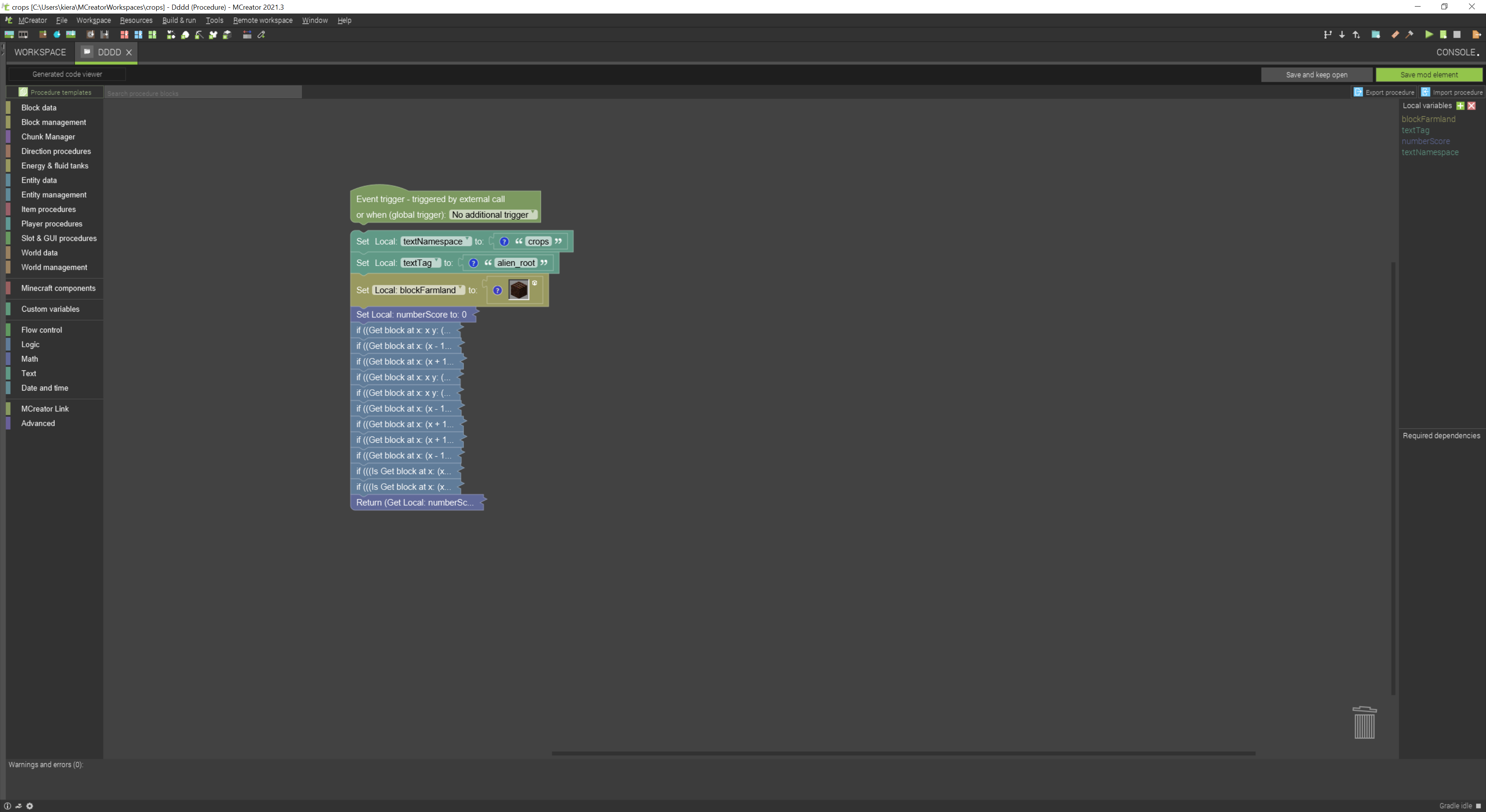 Custom Crops · Discussion #6 · MCreator-Examples/Projects · GitHub