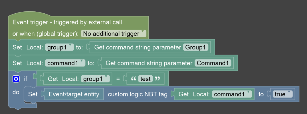 New commands do not like to work with NBT tags using the execute command for entities. · Issue ...