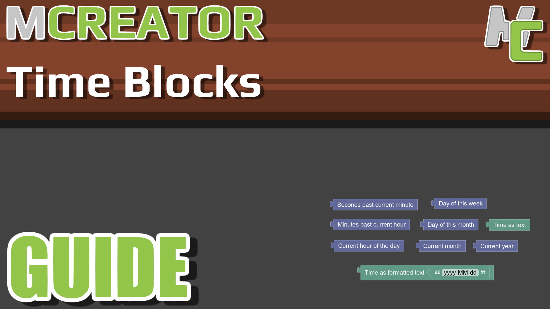Time Blocks · MCreator-Examples Projects · Discussion #96 · GitHub