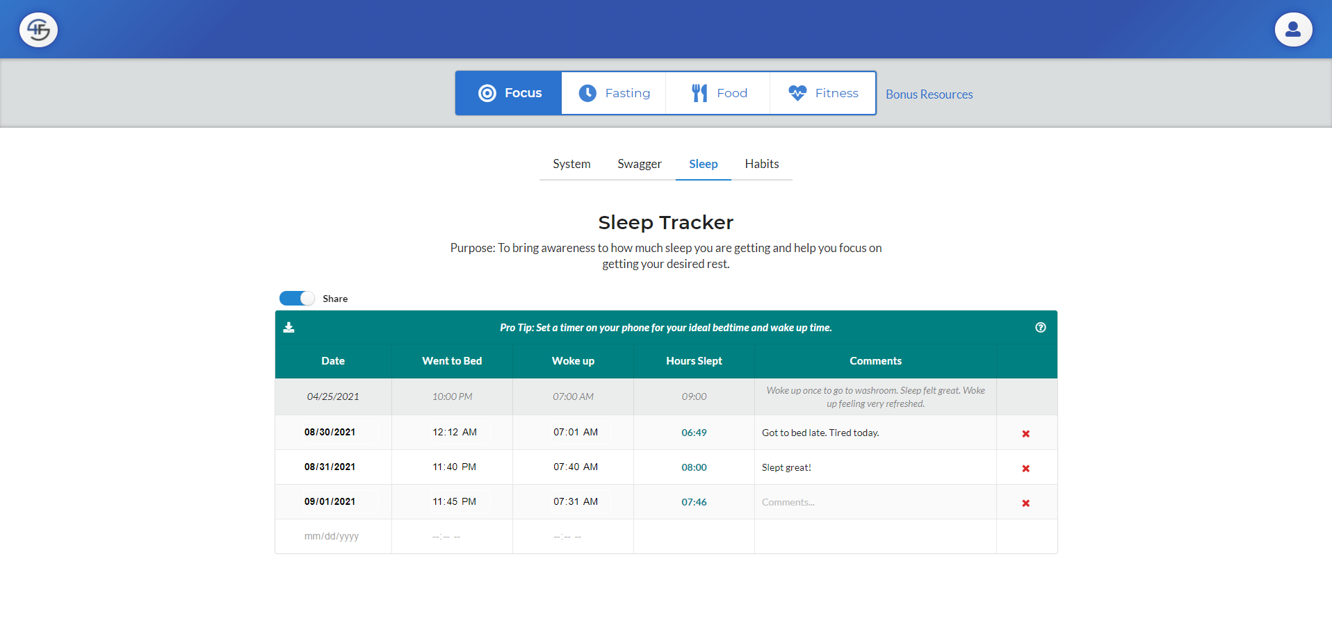 GitHub - bumblybee/4Fs_Client: React app for 4F's weight loss program