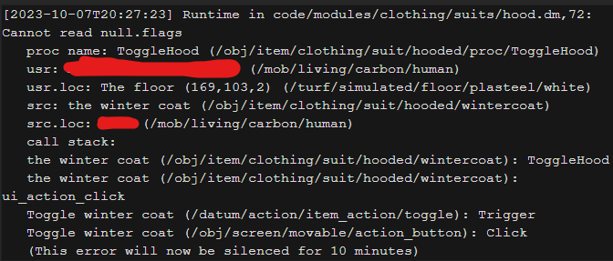 Hoodie runtime · Issue #22760 · ParadiseSS13/Paradise · GitHub