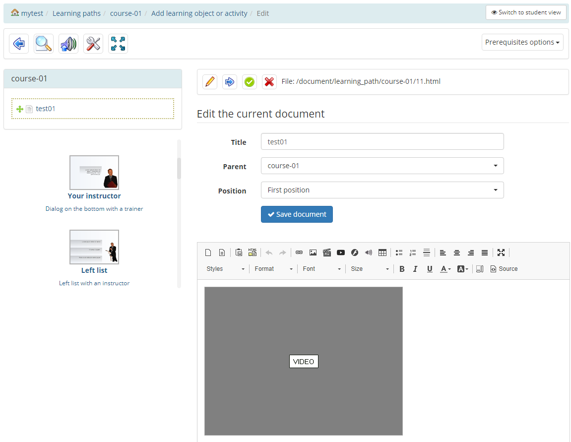 [SOLVED] Embedded Videos Not Shown · Issue #2973 · chamilo/chamilo-lms · GitHub