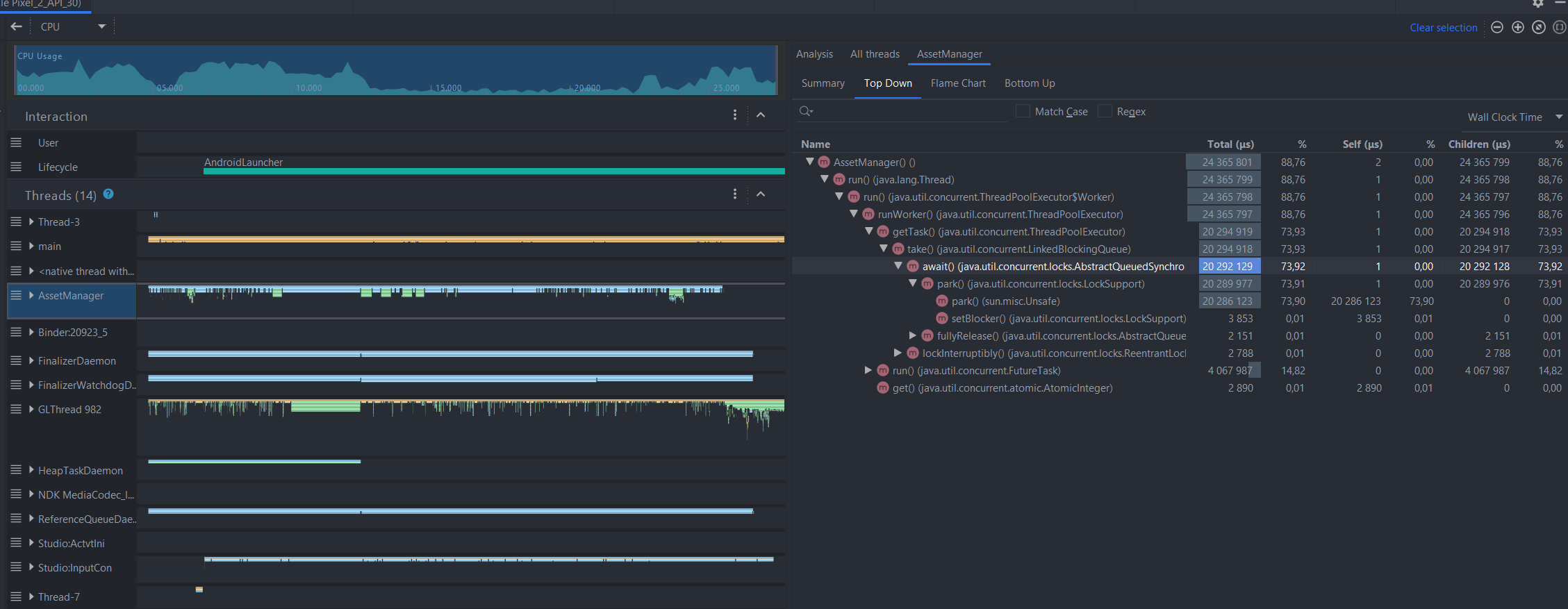 AssetManager async thread waste a lot of time on loading · Issue #6642 ...