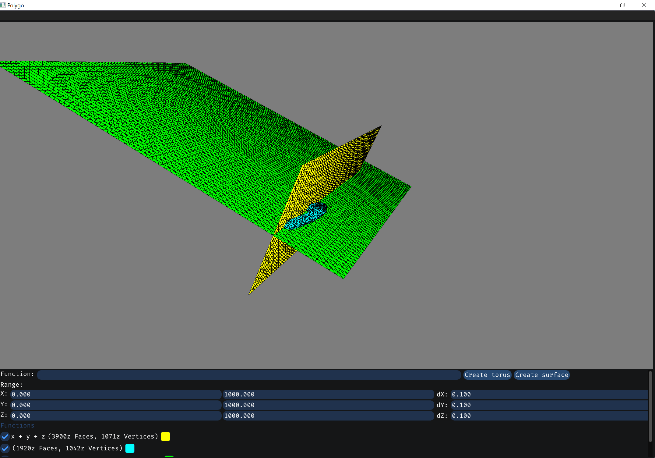 GitHub - ahmed-abdelhay/polygo: 3D polygoniser from function definition.