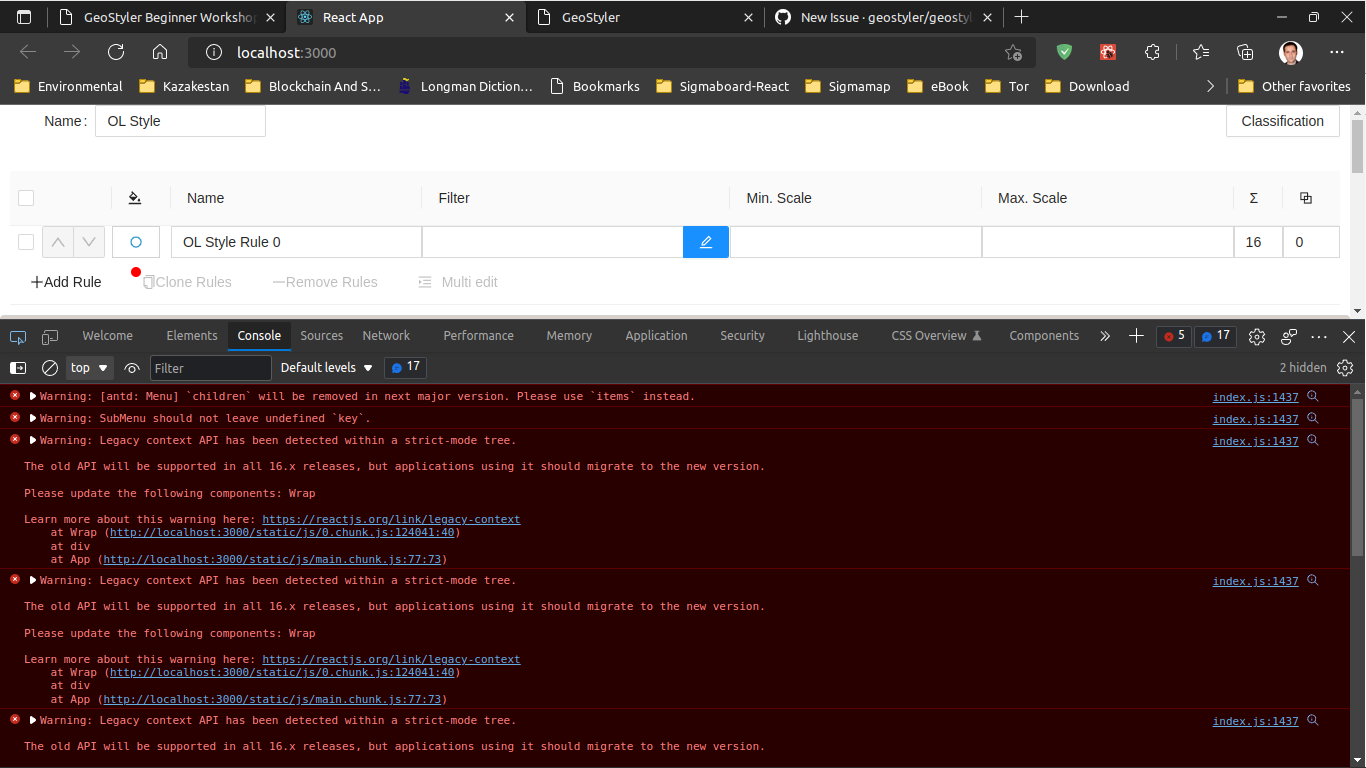 [antd: Menu] `children` will be removed in next major version. Please use `items` instead ...