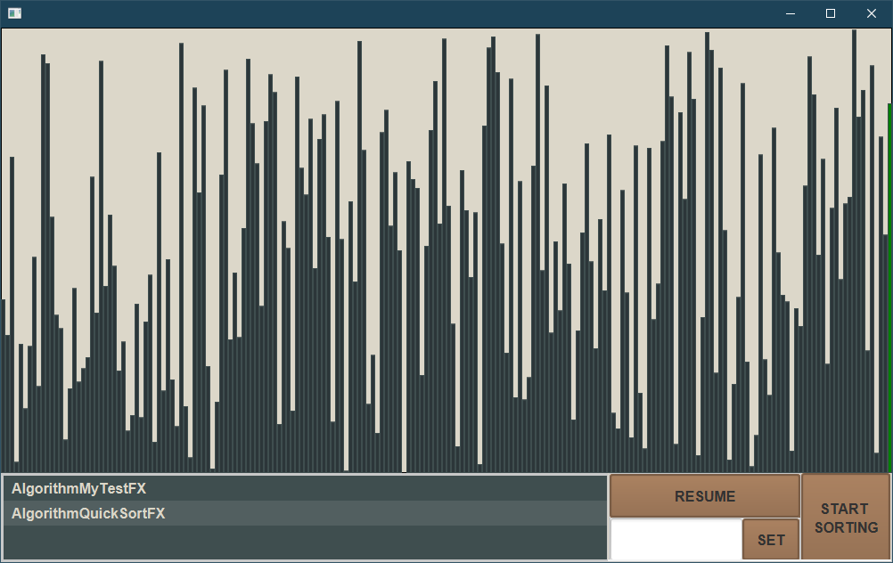 GitHub - TRoUkI/SortVisualisator: A sorting visualization app written in Java/JavaFX