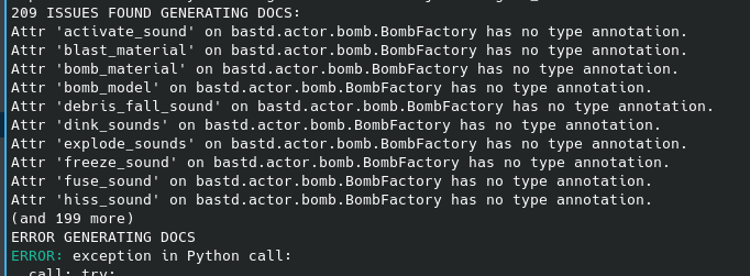 Docs for bastd module · Issue #23 · efroemling/ballistica · GitHub
