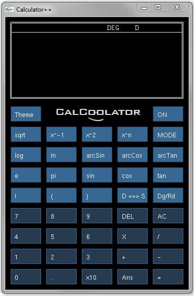 GitHub - fazledyn/Calcoolator: An UI Based Scientific Calculator made using C and iGraphics Library