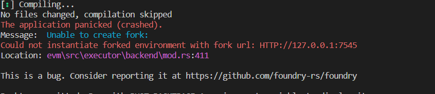 a bug · Issue #4696 · foundry-rs/foundry · GitHub