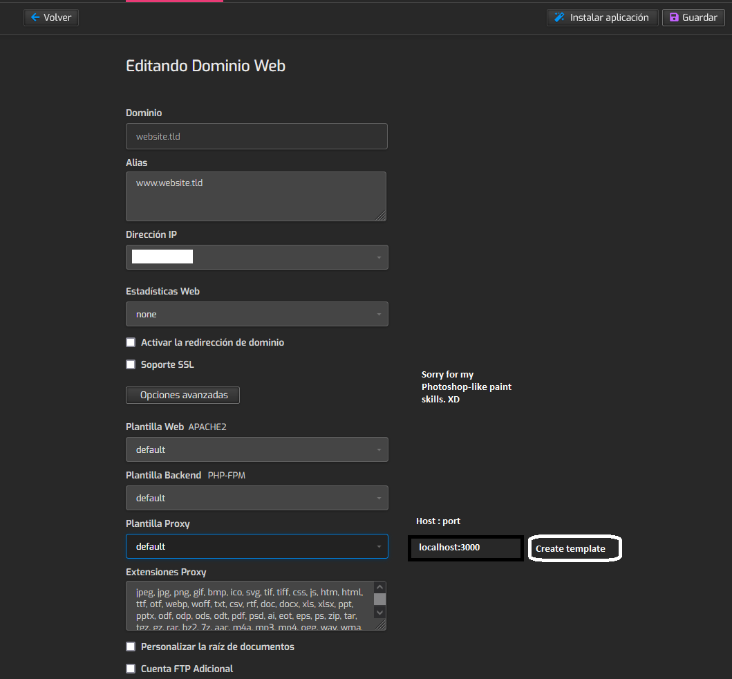 Nginx custom proxy (feature request) · Issue #1453 · hestiacp/hestiacp · GitHub
