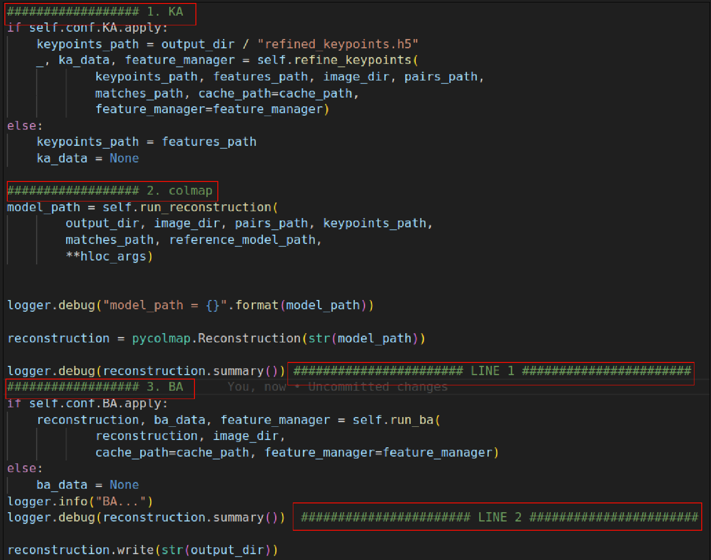 About feature-reference bundle adjustment. · Issue #123 · cvg/pixel-perfect-sfm · GitHub