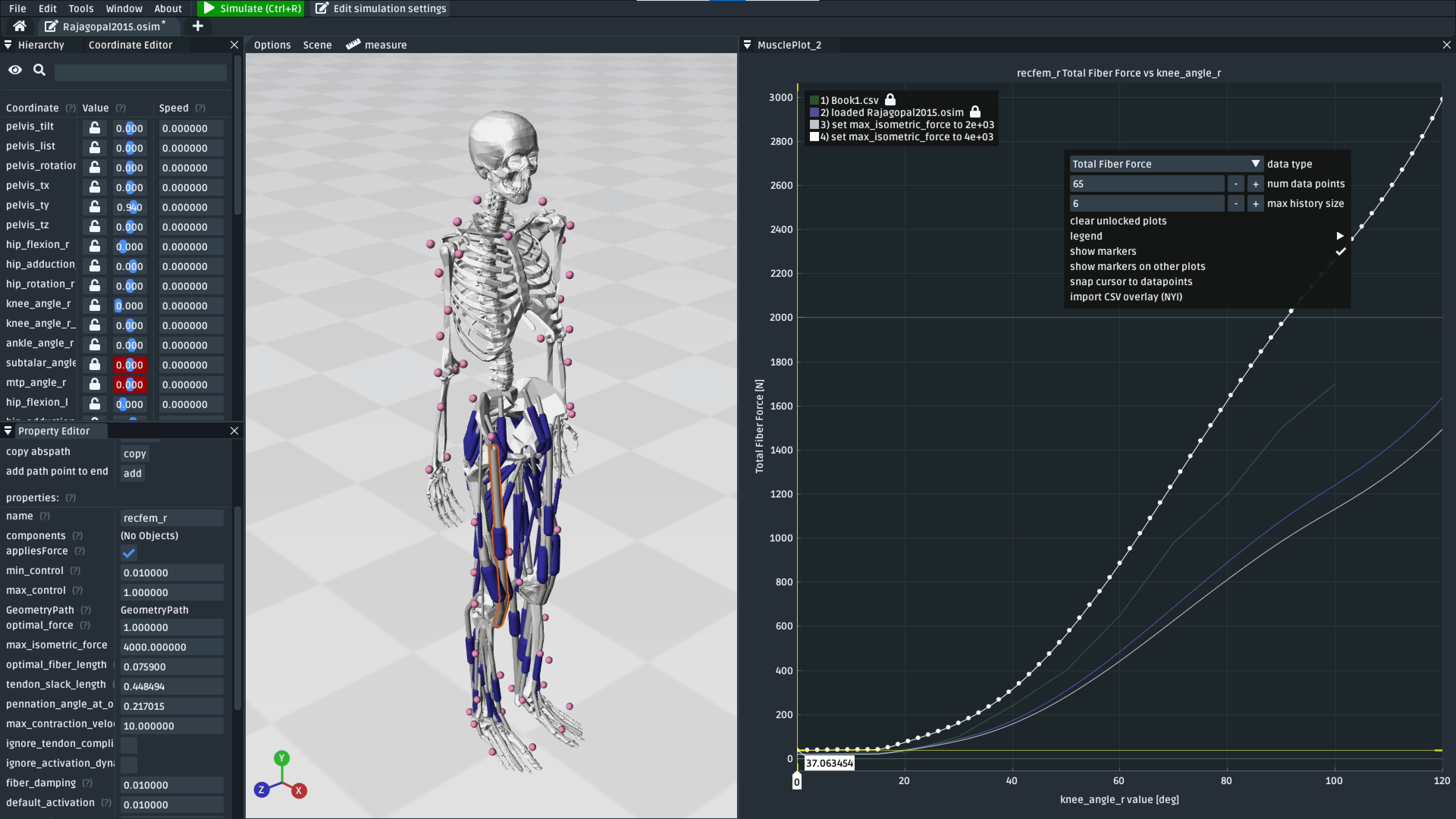Muscle plotting: support importing muscle curves from a CSV · Issue #230 ...