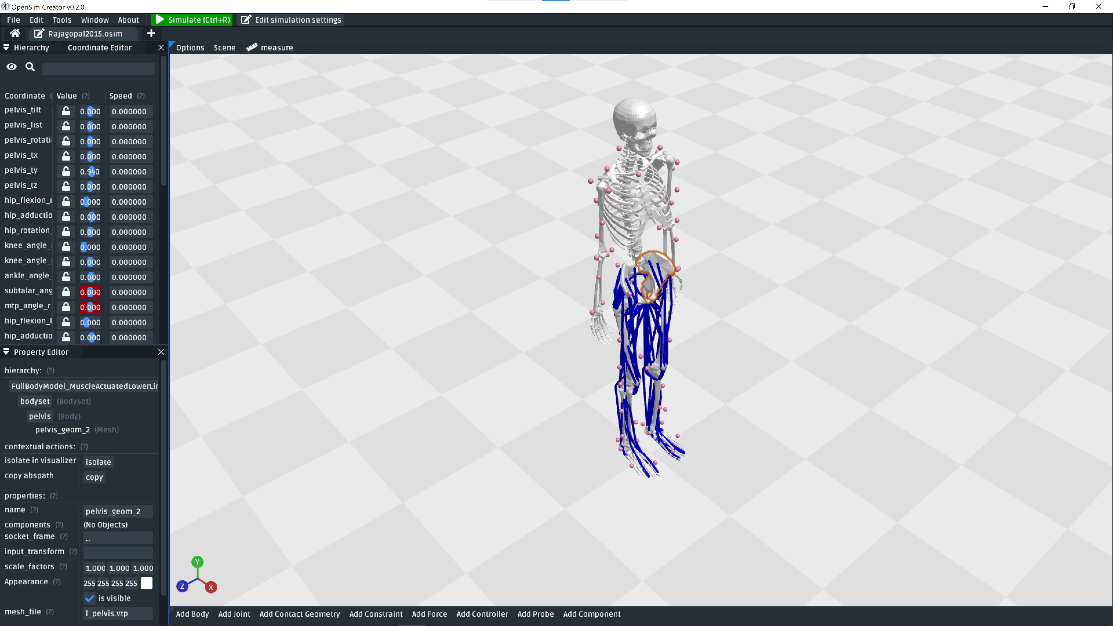 Improve coordinate editor panel layout · Issue #413 ...