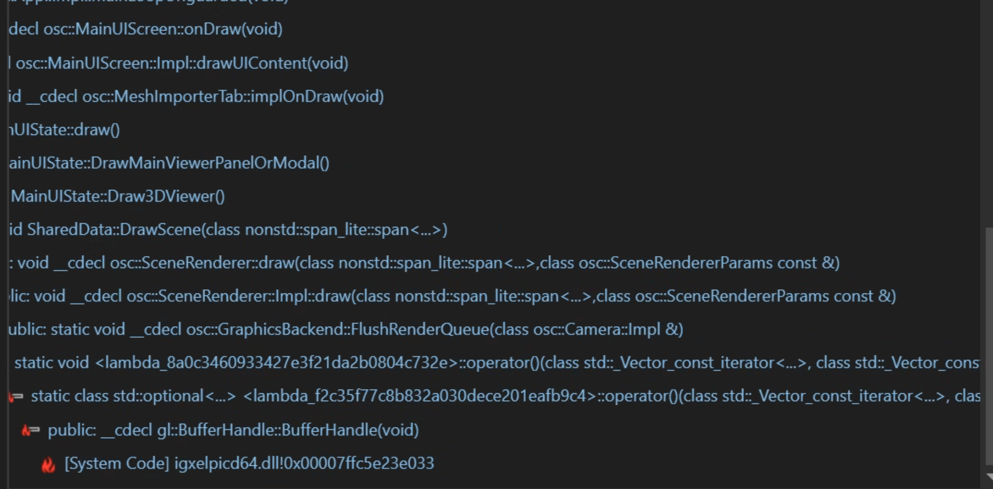 Fix mesh importer crashes when mousing over a complex mesh · Issue #418 ...