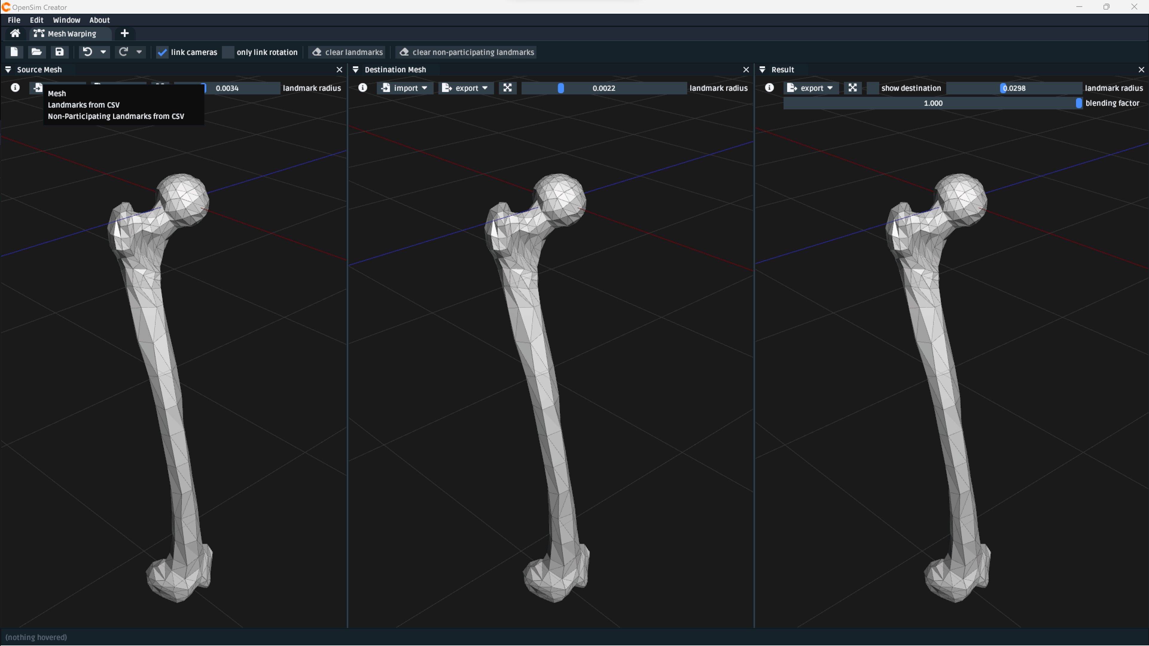 Add non-participating landmark support to mesh warper. · Issue #741 ...