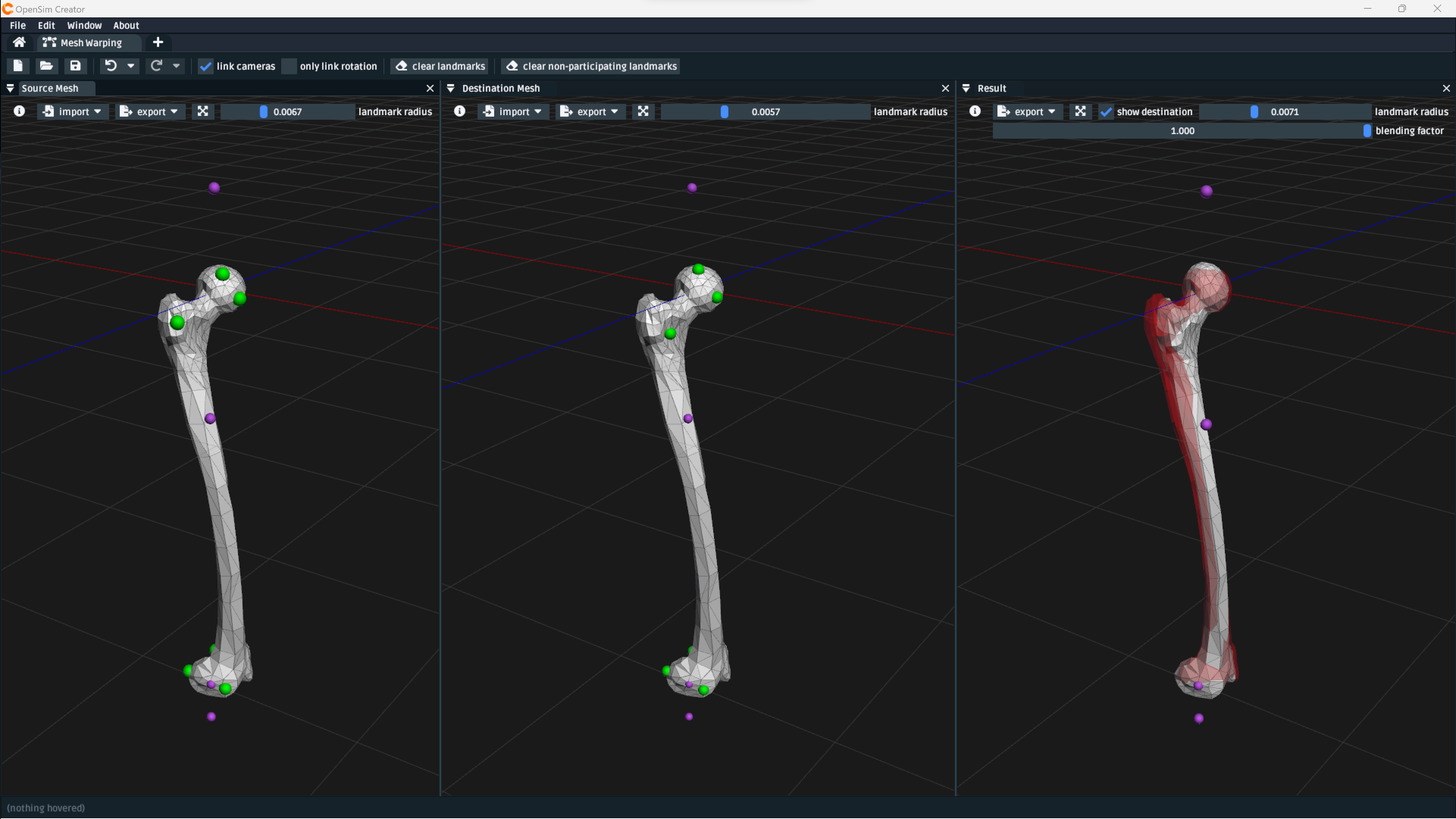Add non-participating landmark support to mesh warper. · Issue #741 ...