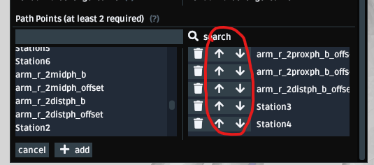 Fix the move up and down buttons in the `Add Force` dialog do not work · Issue #778 ...
