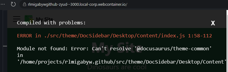 Swizzle does not work sometimes when using pnpm · Issue #8698 · facebook/docusaurus · GitHub