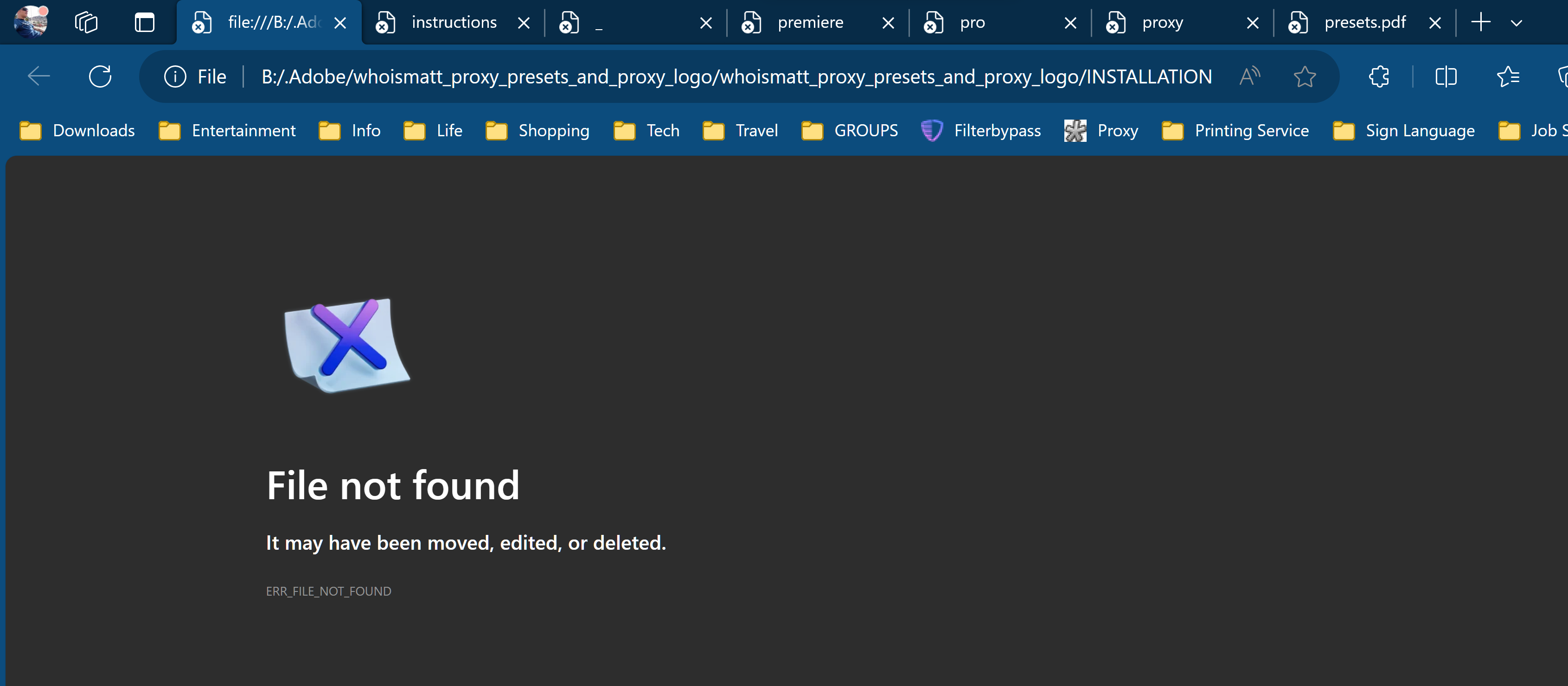 PDF files not found error and 7 addionatl tabs when using MS Edge as default · Issue #326 ...