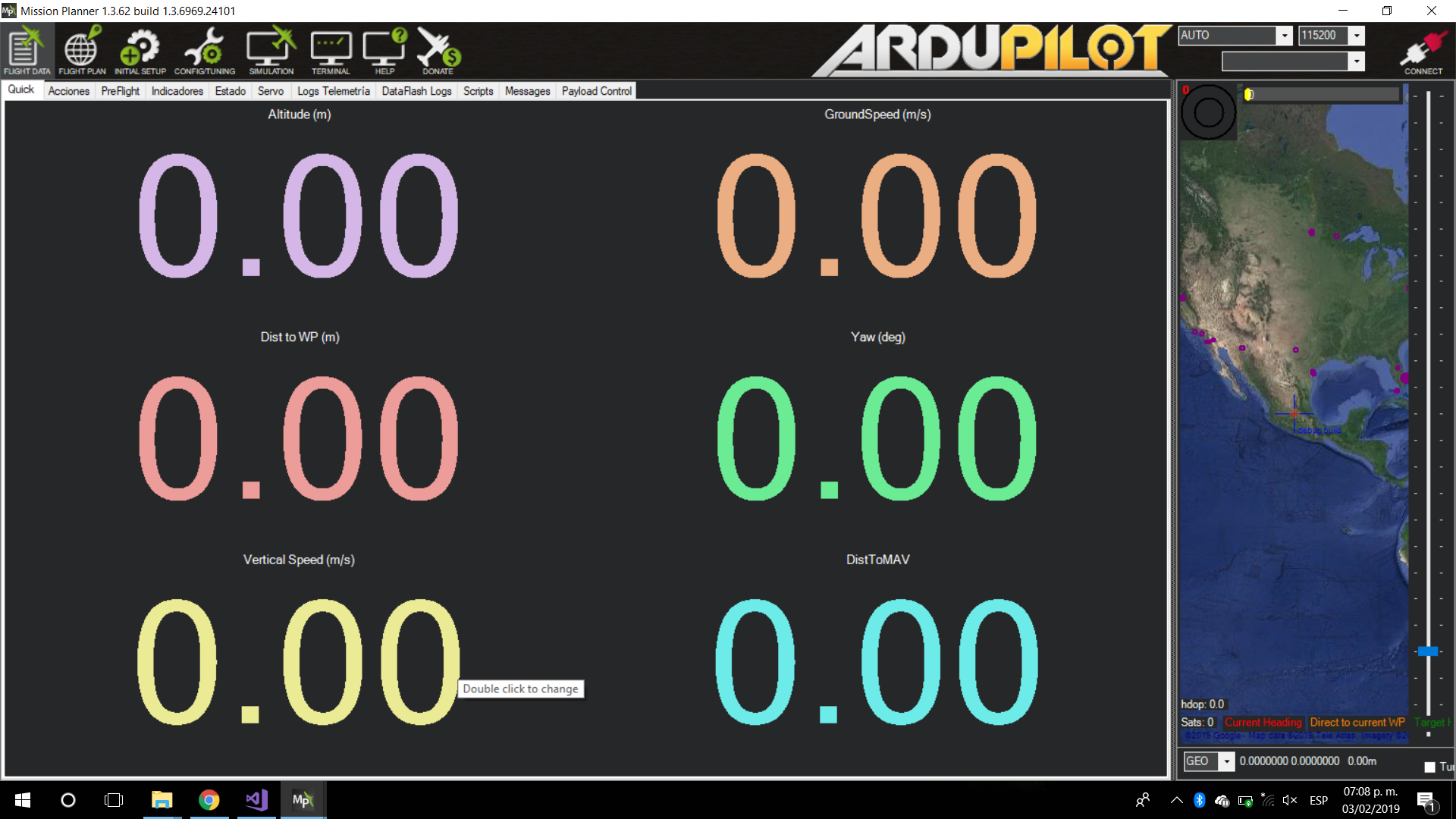 Changing displayed data · Issue #2083 · ArduPilot/MissionPlanner · GitHub
