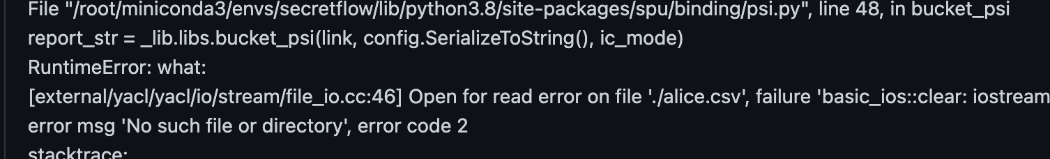 多容器部署环境下，psi实现报错 · Issue #293 · secretflow/secretflow · GitHub