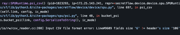 集群模式下，隐私求交发生数据读取错误 · Issue #459 · secretflow/secretflow · GitHub