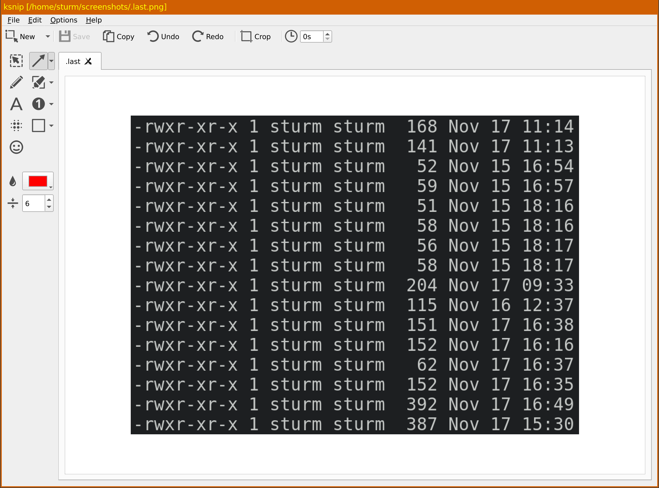 ksnip -e destroys annotated image on save · Issue #479 · ksnip/ksnip · GitHub