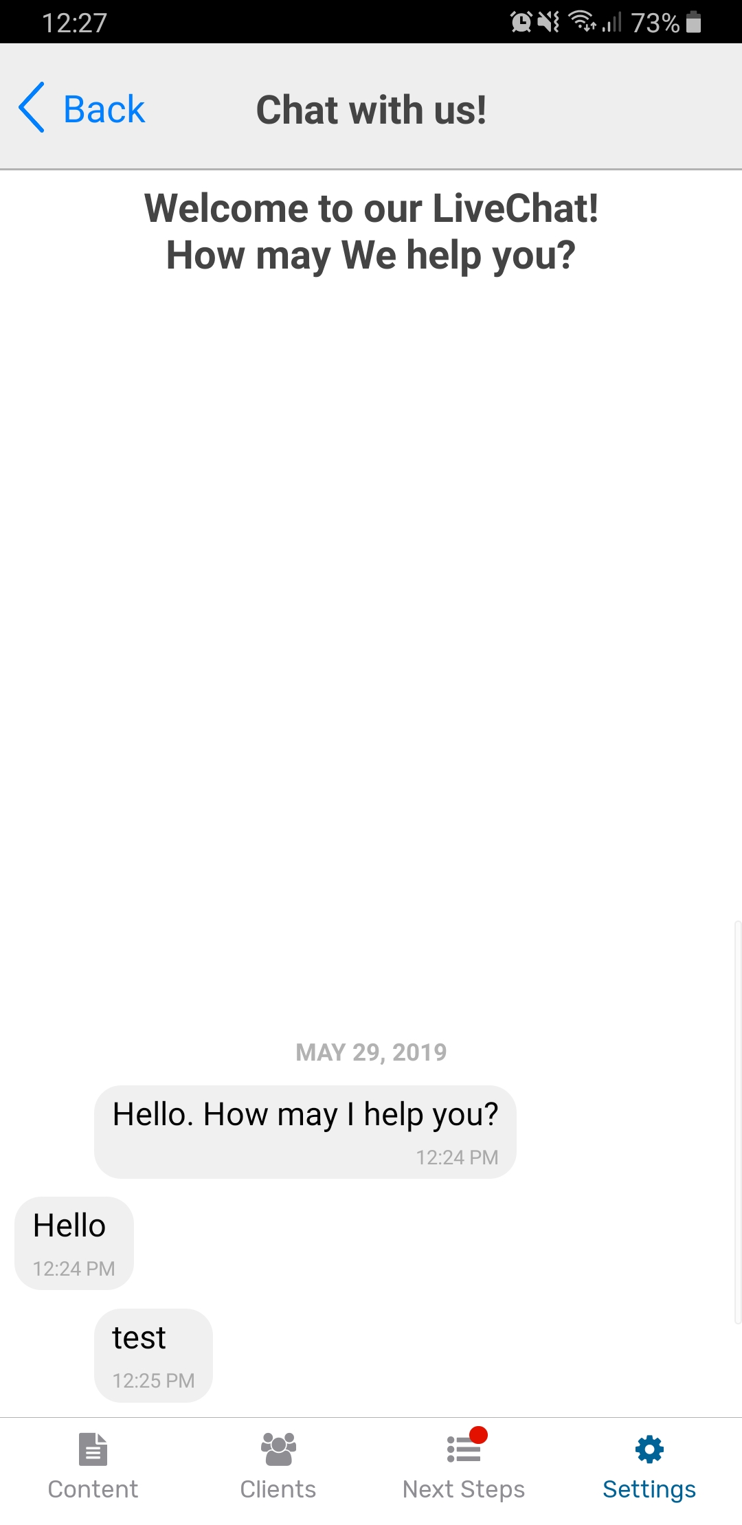 Text Input not shown on the chat window · Issue #43 · livechat/react-native-livechat · GitHub